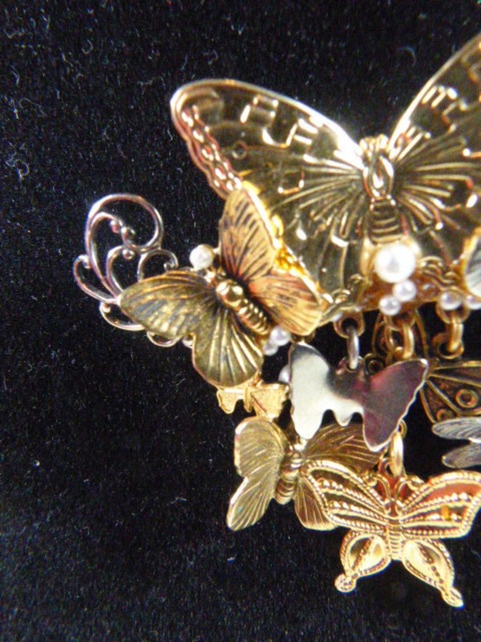 Vintage Butterfly Charm Brooch BUT-73 Victorian Butterfly - Etsy