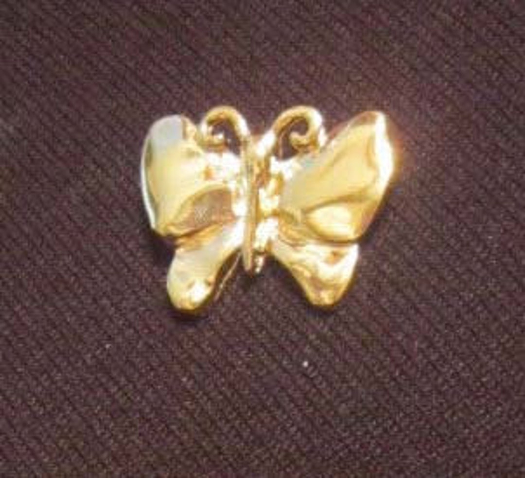 Vintage Gold Butterfly Stick Pin BUT-24 - Etsy