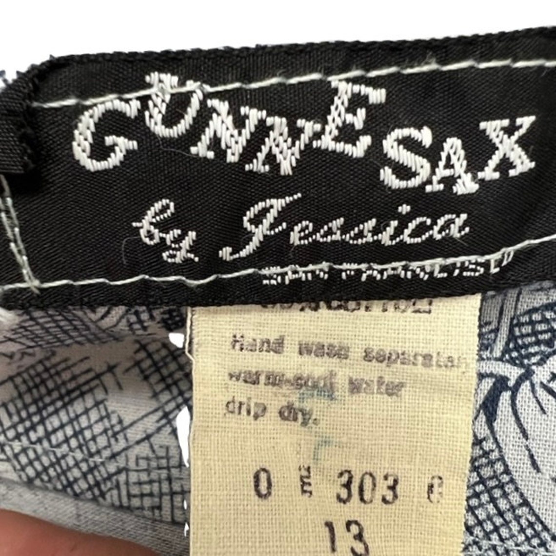 Vtg Early 70s Gunne Sax Black Label Halter Maxi Dress M Blue Florallace ...