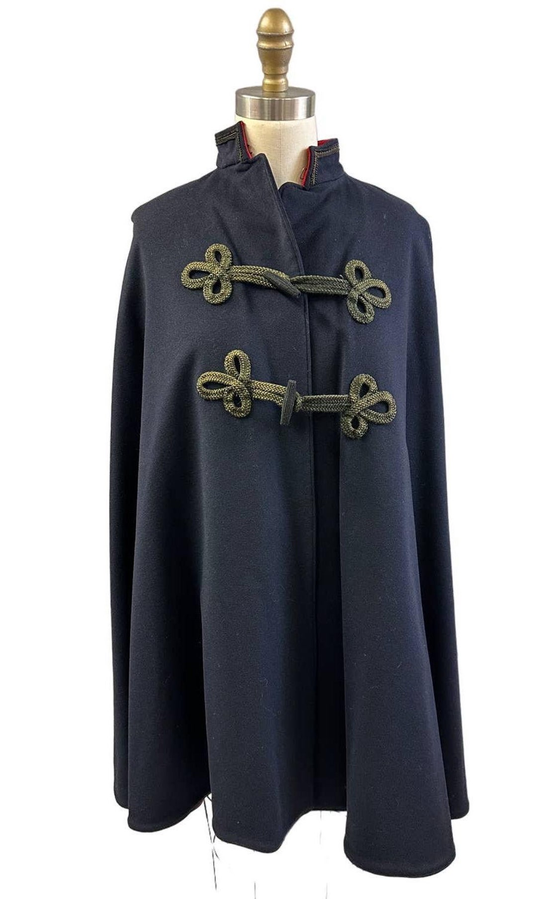 Antique Nurses Cape Wool Blue/red C.D. Williams & Co. Philadelphia ...