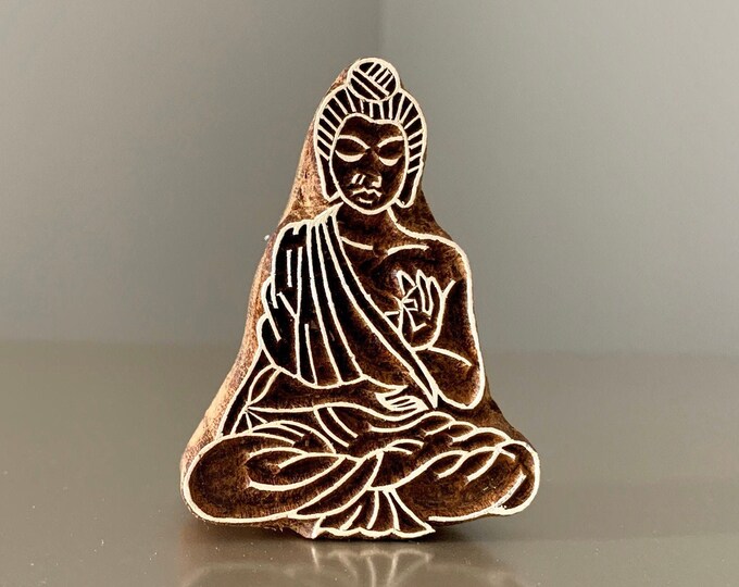 Hand Carved Indian Wood Stamp, Textile Stamp, Blockprint Stamp, Tjaps ...