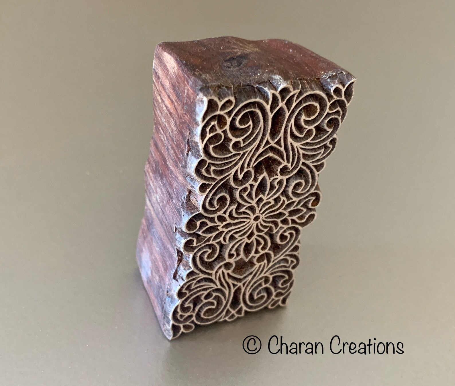 Handcarved Stamp Block Print Stamp Pottery Stamps Indian - Etsy