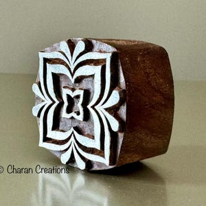 Wood Block Stamp, Textile Stamp, Blockprint Stamp, Pottery Stamp ...