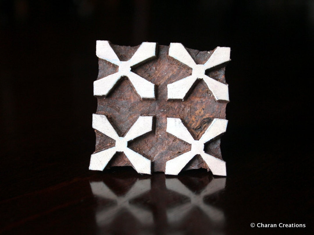 Textile Stamp, Tjaps, Pottery Stamp, Hand Carved Blocks- Adinkra Symbol ...