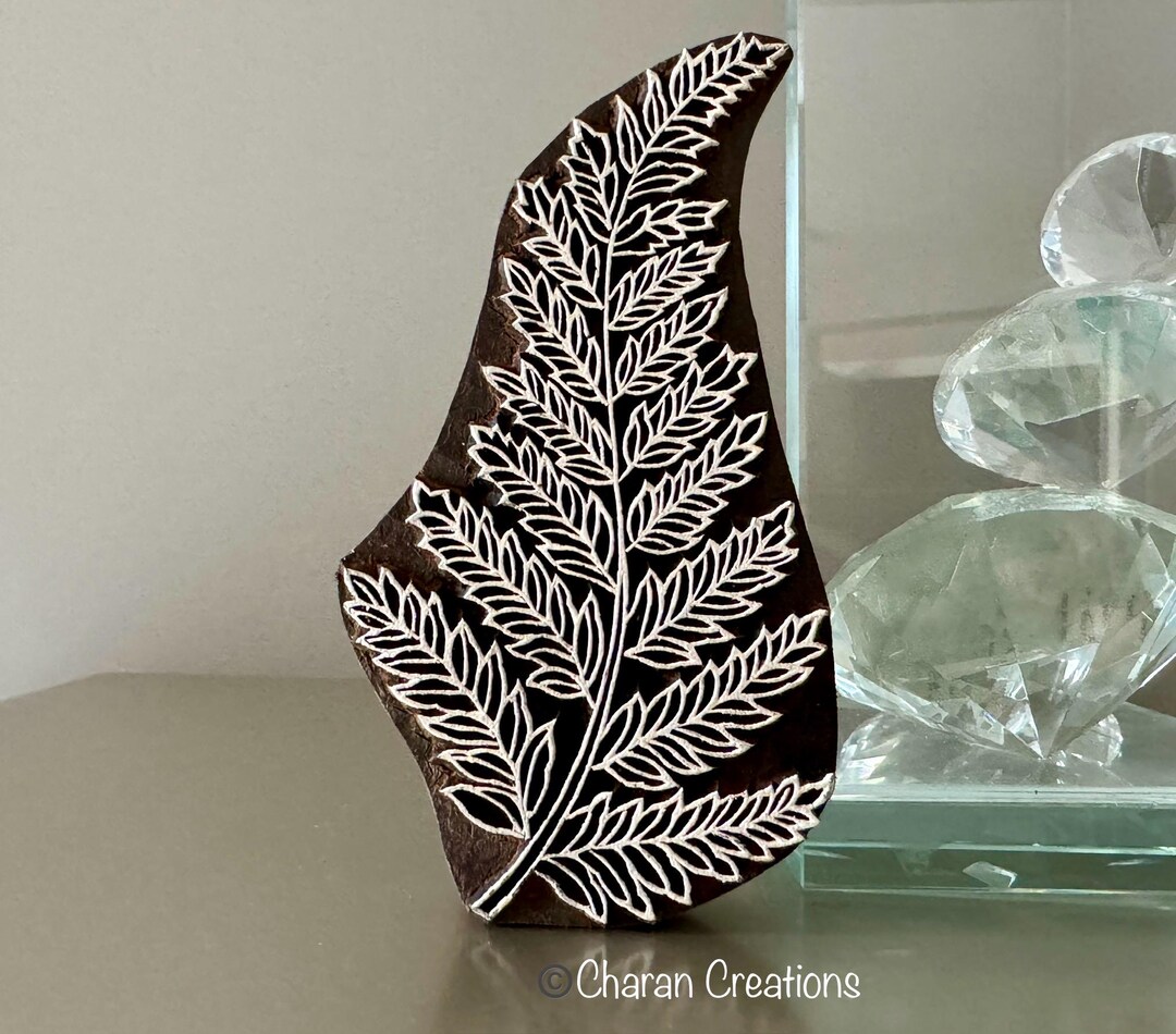 Hand Carved Stamp, Textile Stamp, Pottery Stamp, Blockprint Stamp ...