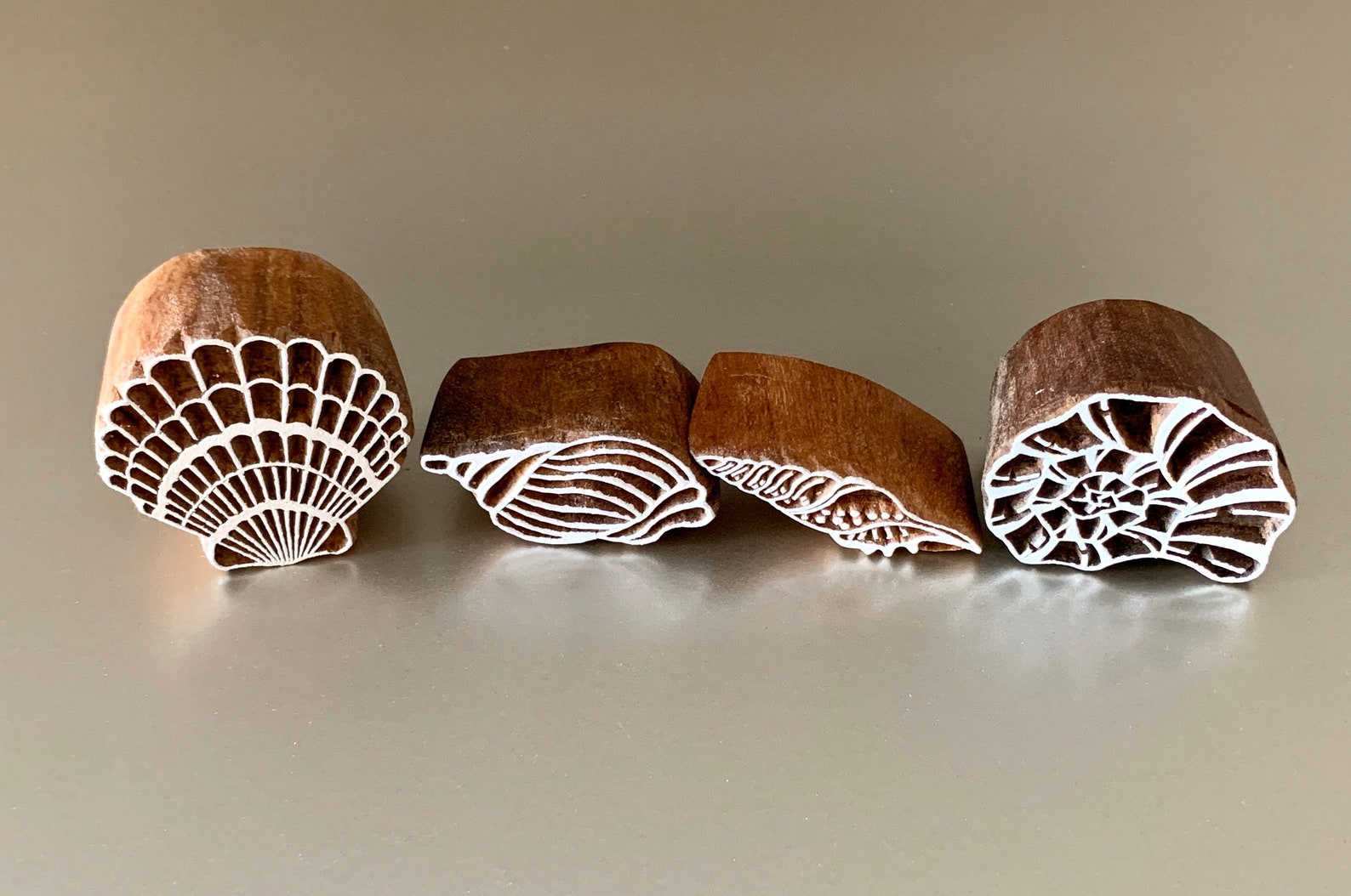 Wood Blocks Tjaps Carved Wood Stamps Indian Wood Stamps - Etsy