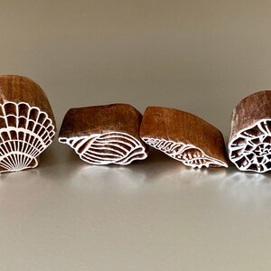 Wood Blocks, Tjaps, Carved Wood Stamps, Indian Wood Stamps, Pottery ...