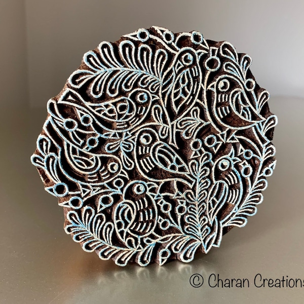 Textile Stamp - Etsy