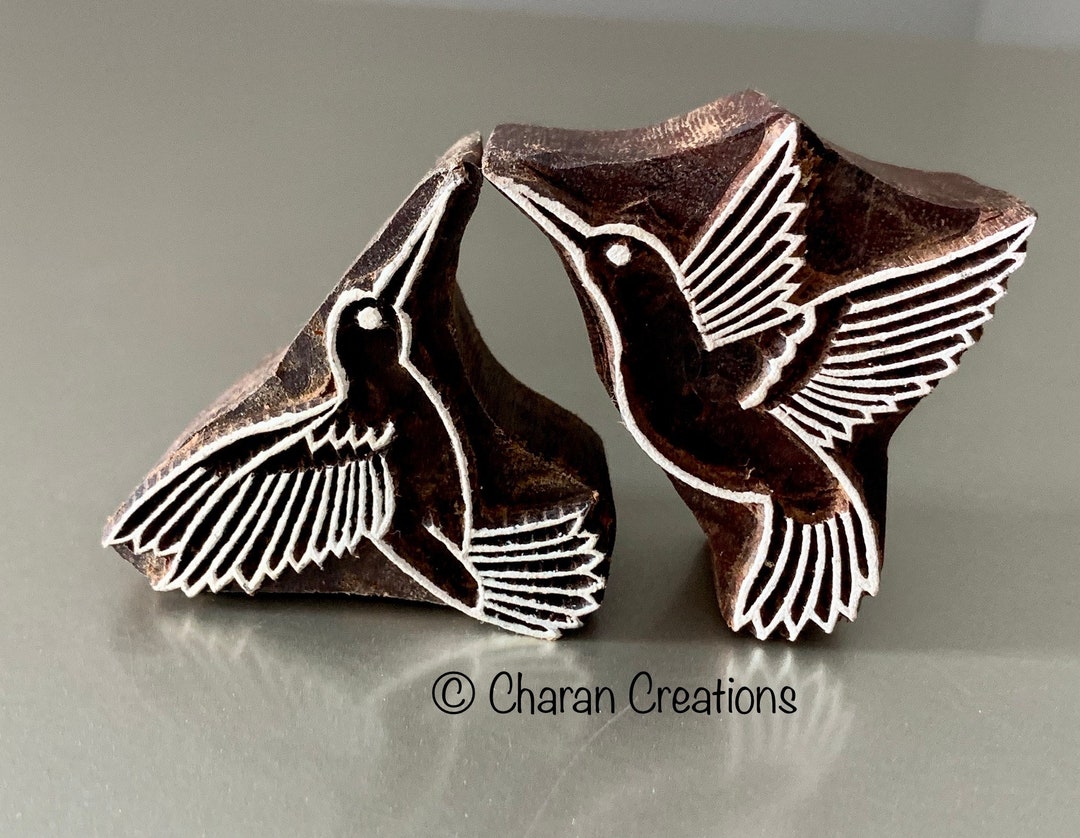 Wood Blocks Tjaps Carved Wood Stamps Indian Wood Stamps - Etsy