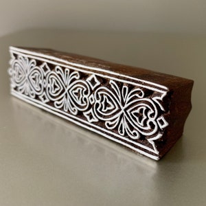 Wood Stamp, Blockprint Stamp, Pottery Stamps, Textile Stamp, Wood ...