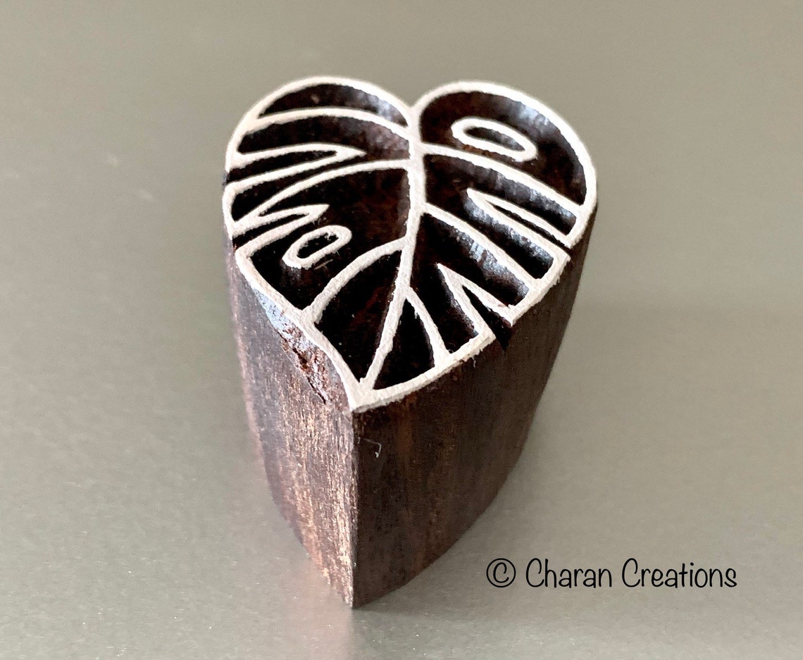 Indian Wood Block Stamp Soap Stamp Tjaps Hand Carved Stamp - Etsy
