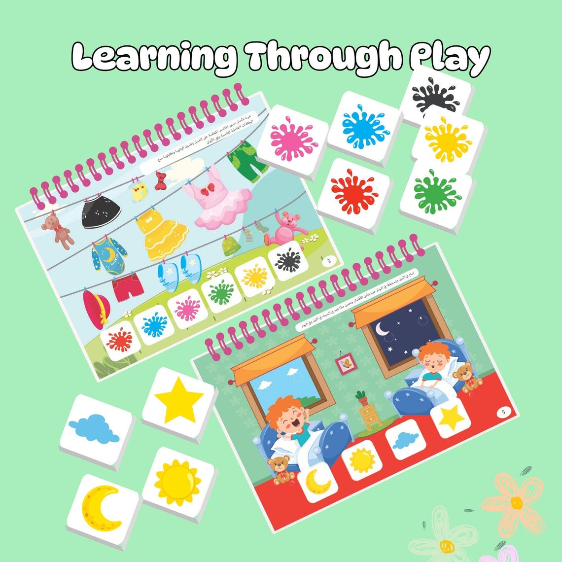 Arabic Alphabet Montessori Printable | Preschool Interactive Learning ...