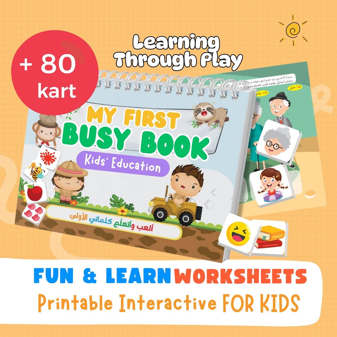 Arabic Alphabet Montessori Printable | Preschool Interactive Learning ...