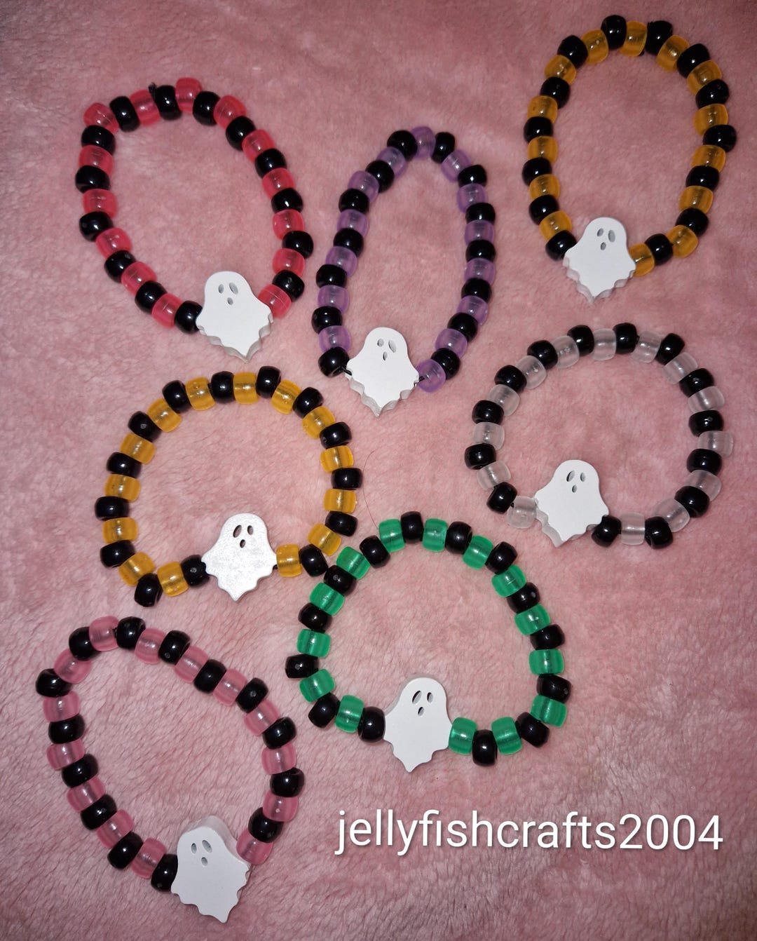 Glow in the Dark Ghost Bracelet - Etsy