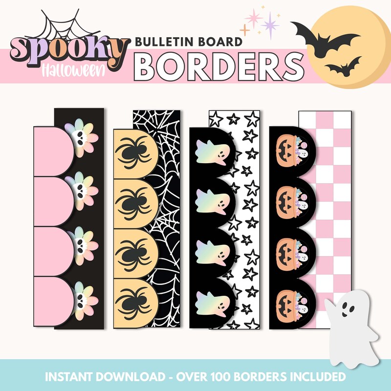 Halloween Bulletin Board Trim - Etsy