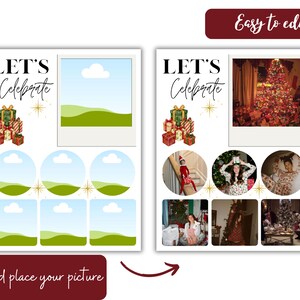 Editable Christmas Magazine for Family Memories and Holiday Gifting ...