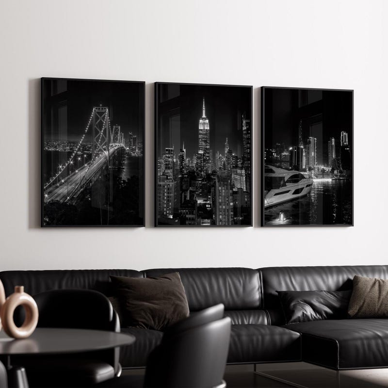 Black posters - Etsy México