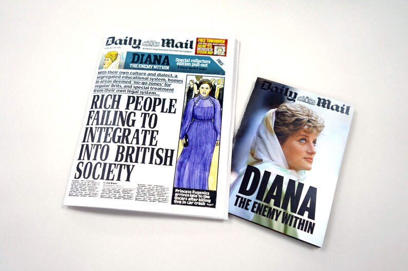 Mini Daily Mail 32 Page Scale-model Satirical Newspaper - Etsy