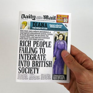 Mini Daily Mail 32 Page Scale-model Satirical Newspaper - Etsy