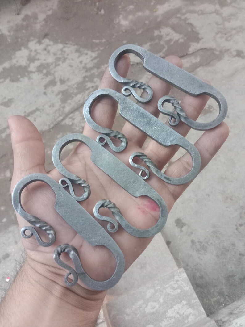 Hand Forged Viking Fire Striker Flint Steel, Bushcraft Tool (lot of 4 ...