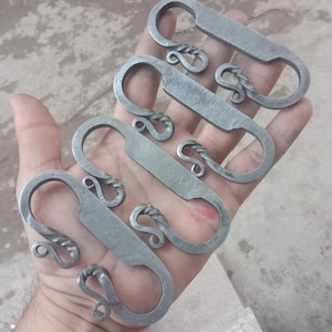 Hand Forged Viking Fire Striker Flint Steel, Bushcraft Tool (lot of 4 ...
