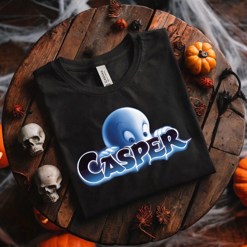 Casper Halloween Tshirt - Etsy