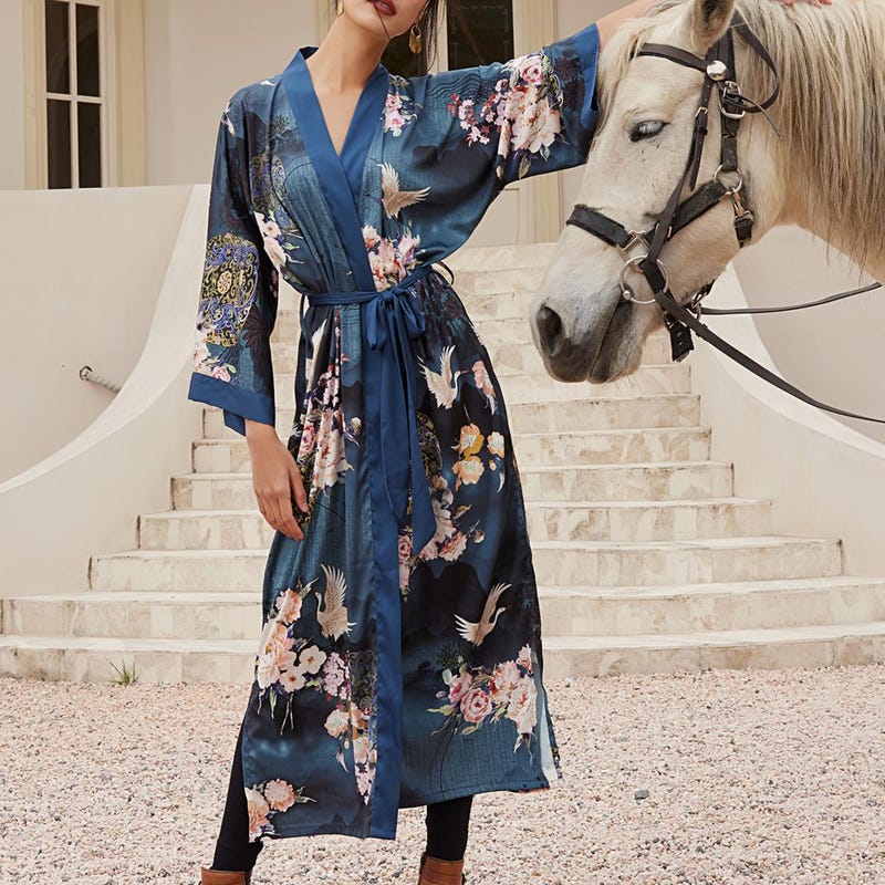 Robes With Cranes - Etsy