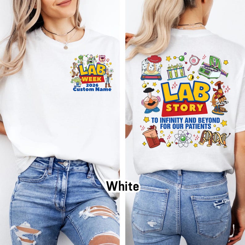 Toy Story Lab Week 2026 Shirt, Lab Story Medical Lab Science Top ...