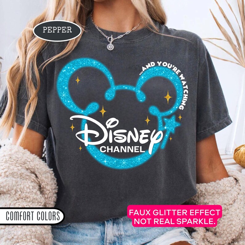 Retro Disney Channel Games Logo Classic Squad Matching Shirt, Disney ...