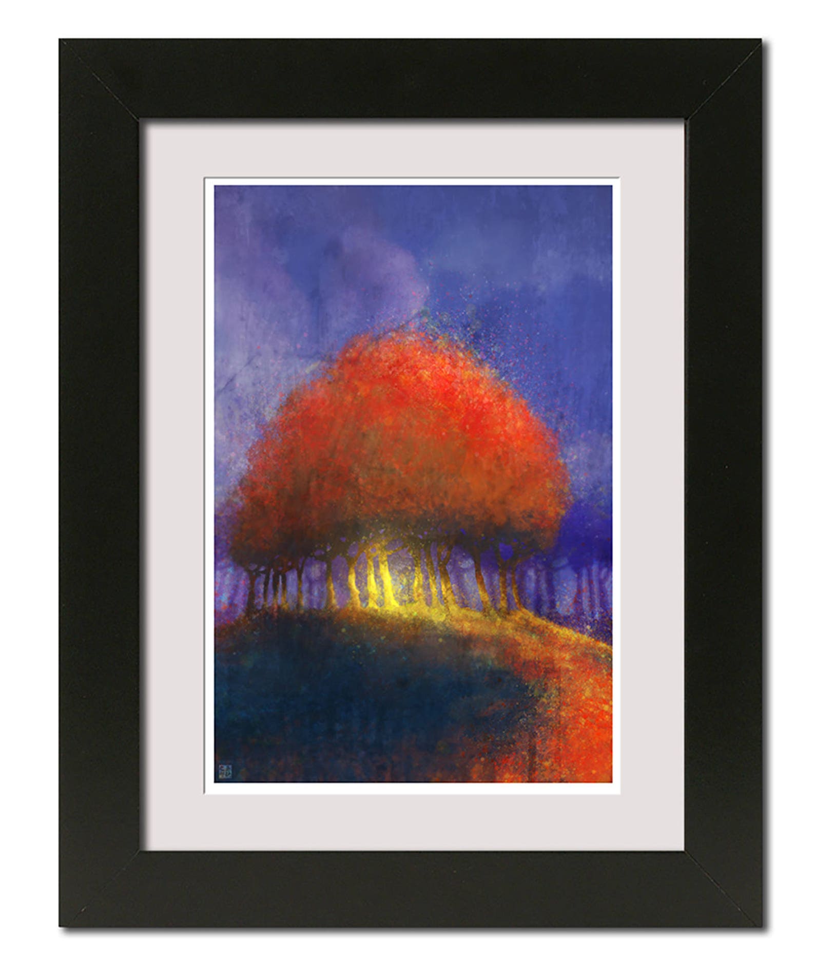 Red Bean Tree Series 01: Giclee Fine Art Prints (2 Prints) - Etsy