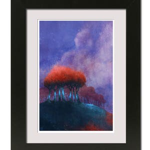 Red Bean Tree Series 01: Giclee Fine Art Prints (2 Prints) - Etsy