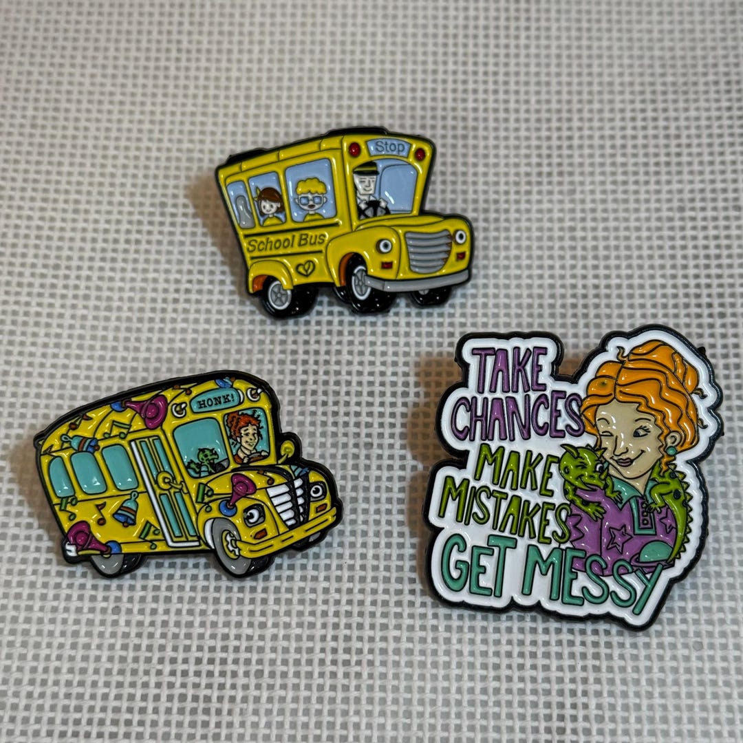 Magic School Bus and Miss Frizzle Daria Cartoon Needlepoint ...
