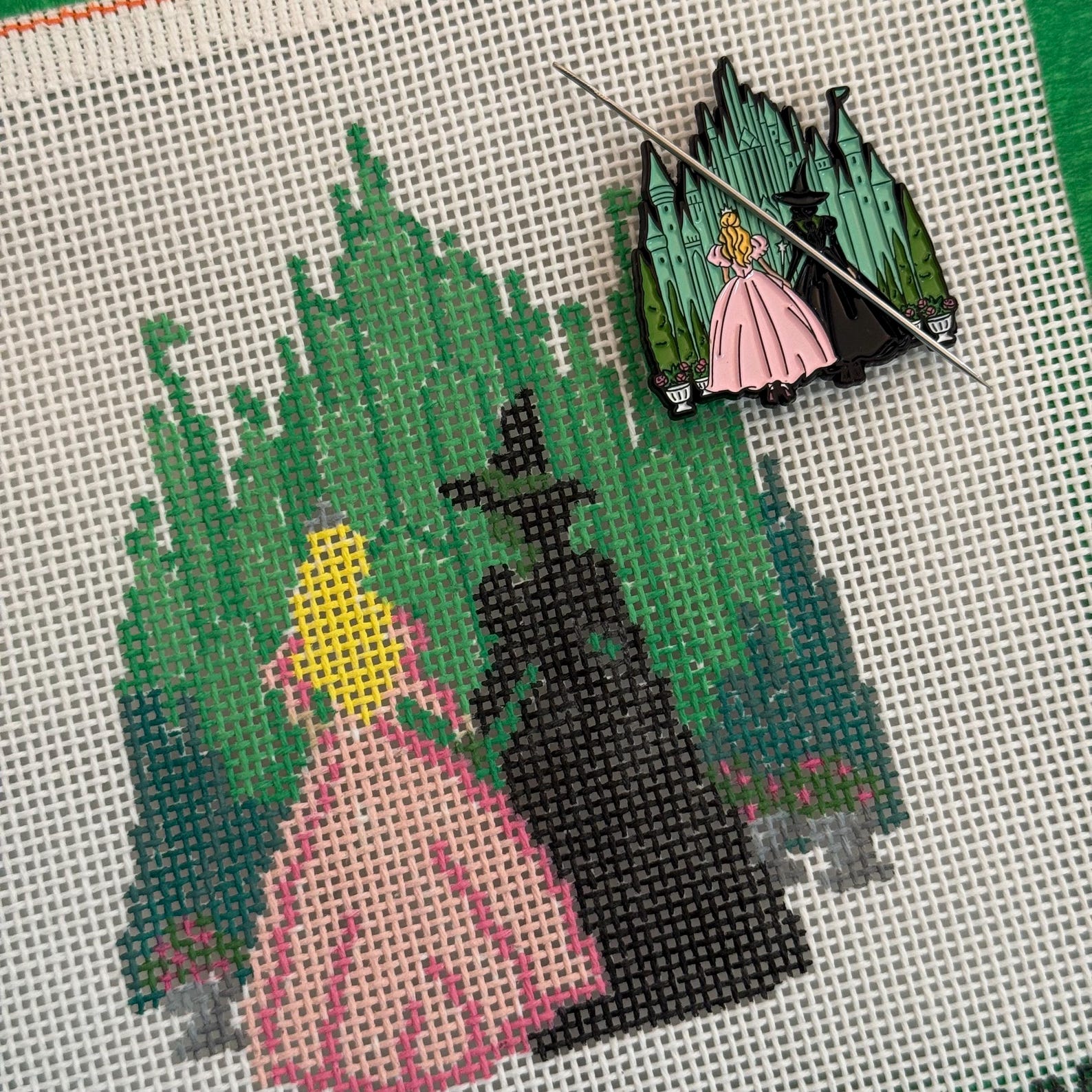 Wicked / Wicked for Good / Wizard of Oz Needlepoint Canvas or ...