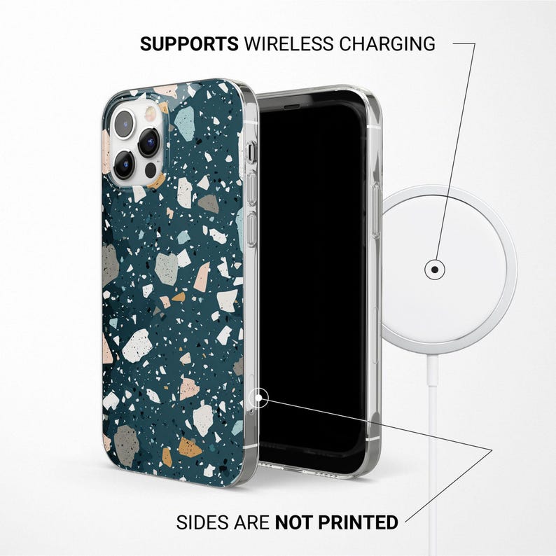 Abstract Terrazzo Phone Case for Samsung S25 FE, S24, S23 Ultra, S22 ...
