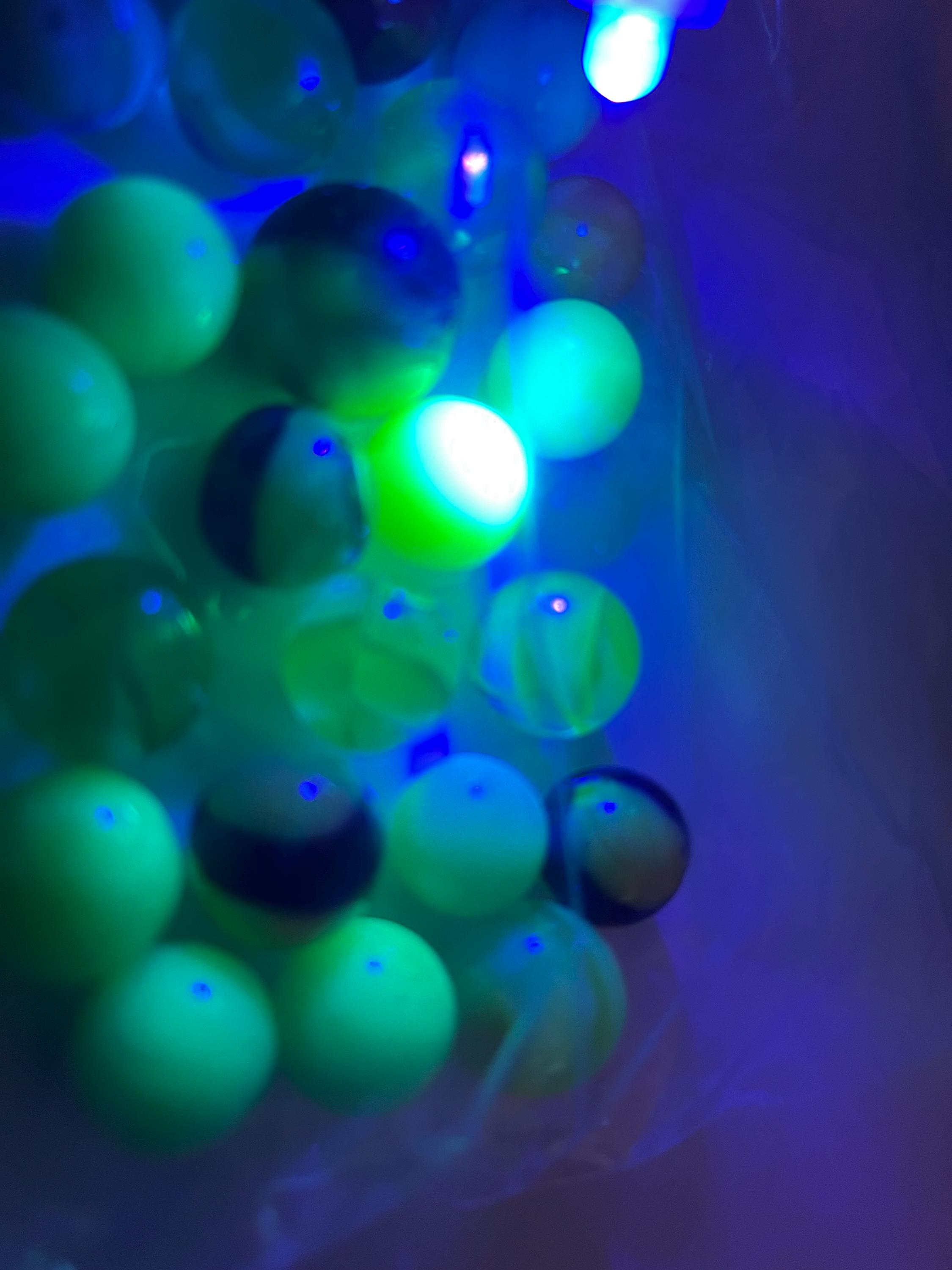 Uranium Ultra Violet UV Reactive Glass Marbles Cadmium Lot - Etsy