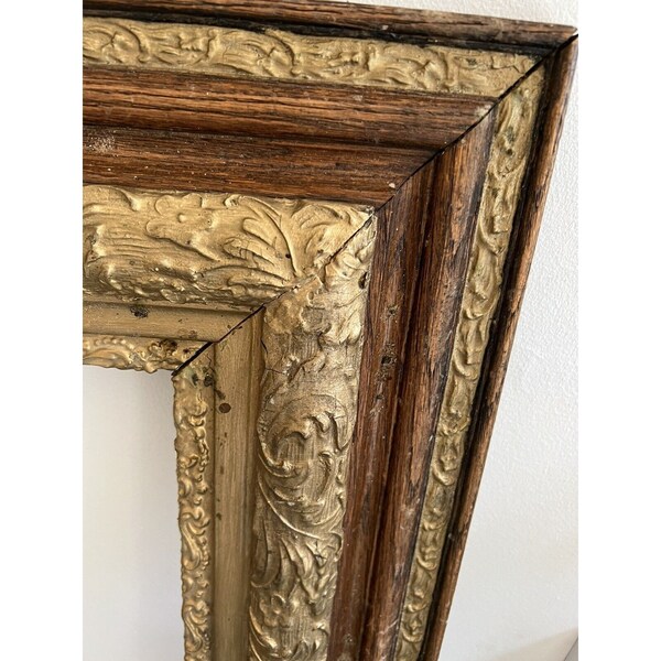 Large Vintage Picture Frame - Etsy