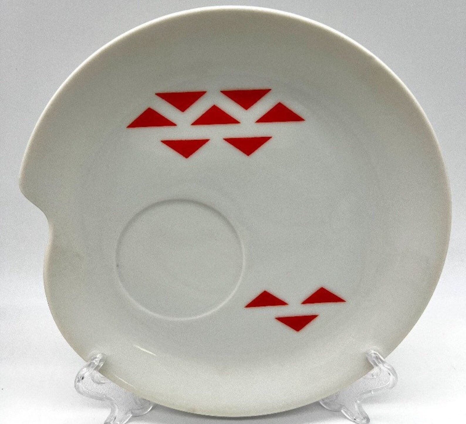 Vintage Mid Century Modern JONAS ROBERTS Snack Set of 6 Cups and 8 ...