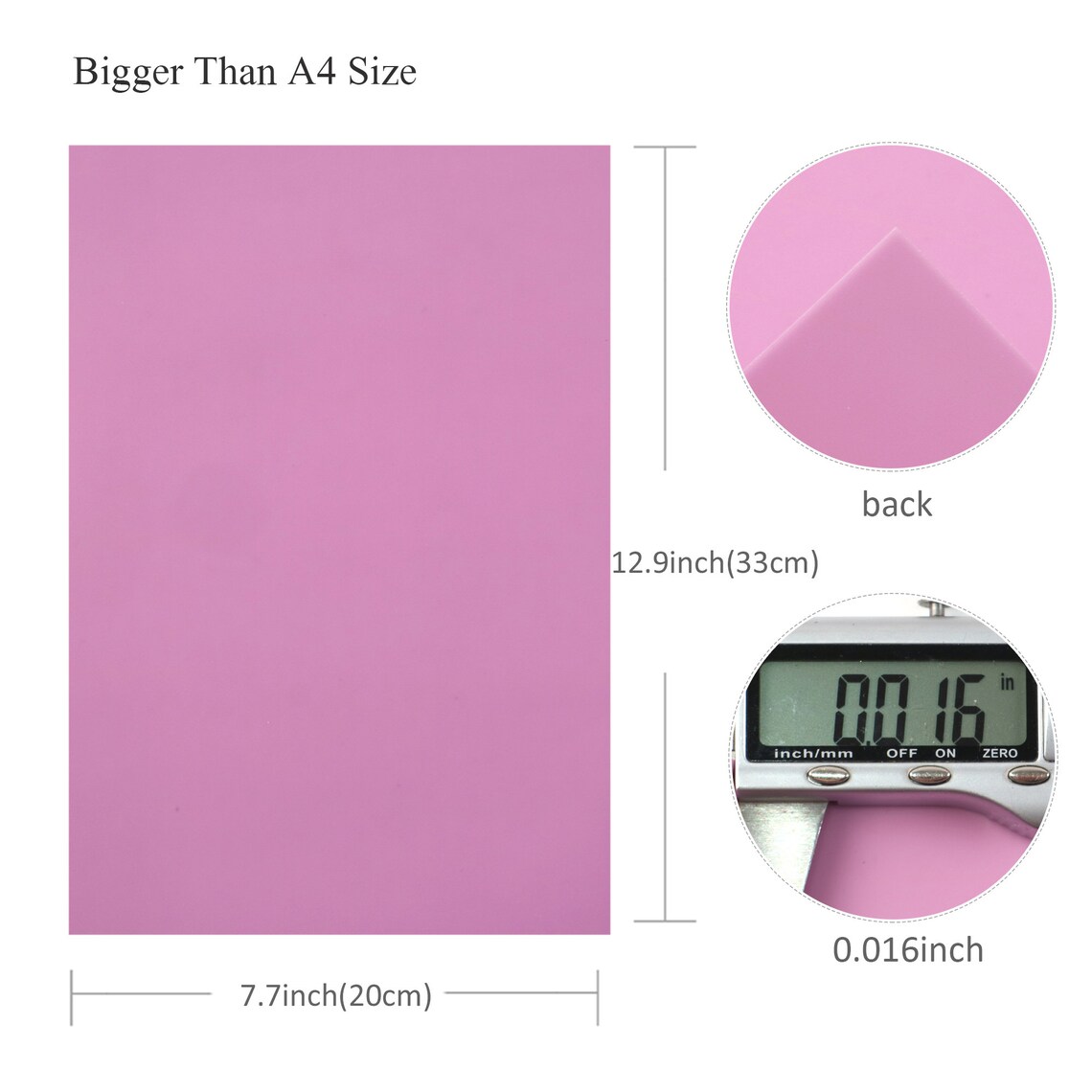 10pcs/set Jelly PVC Sheetsilicone Matte Pvc Sheetplain Color - Etsy