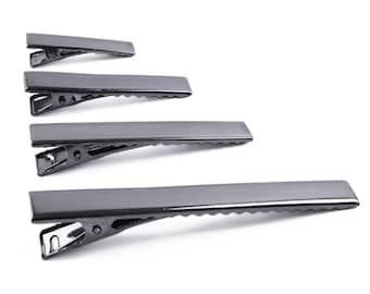 Metal Double Prong Alligator Clips With Teethdiy Hair Clips - Etsy