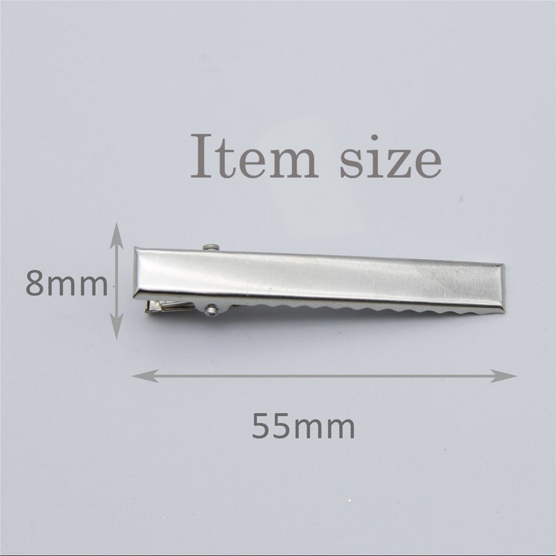 Metal Single Prong Alligator Hair Clips With Teeth - Etsy