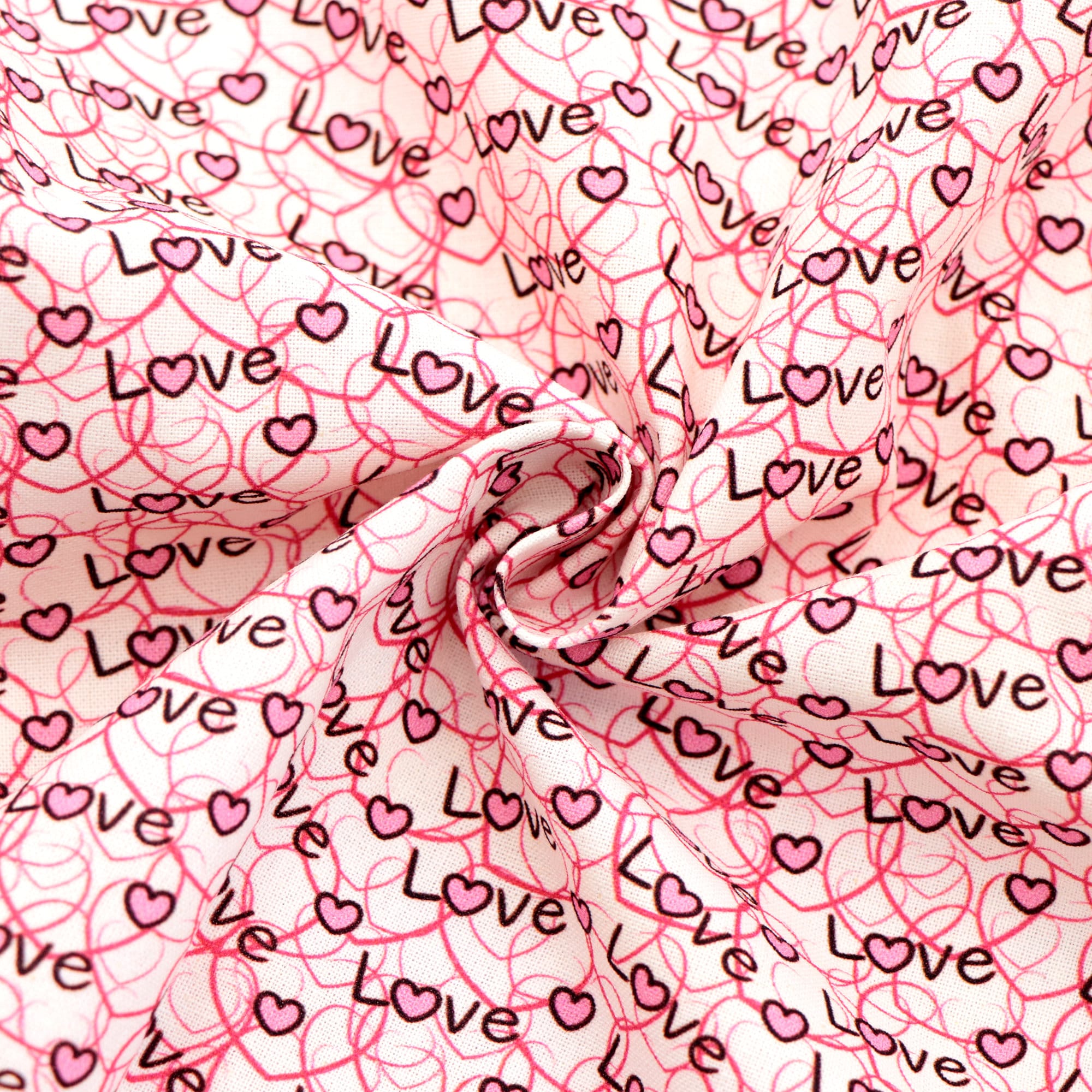 Valentines Day Fabric100 Cotton Fabric Polyester Cotton Etsy