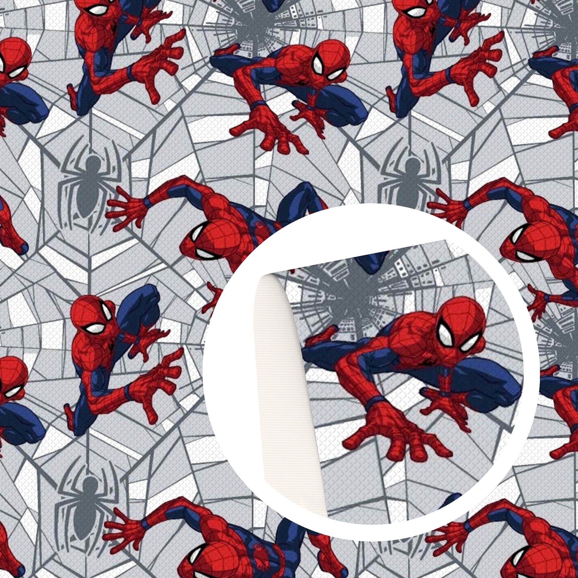 Magic Film Spider Cartoon Character Liverpool Bullet Textured Stretch ...