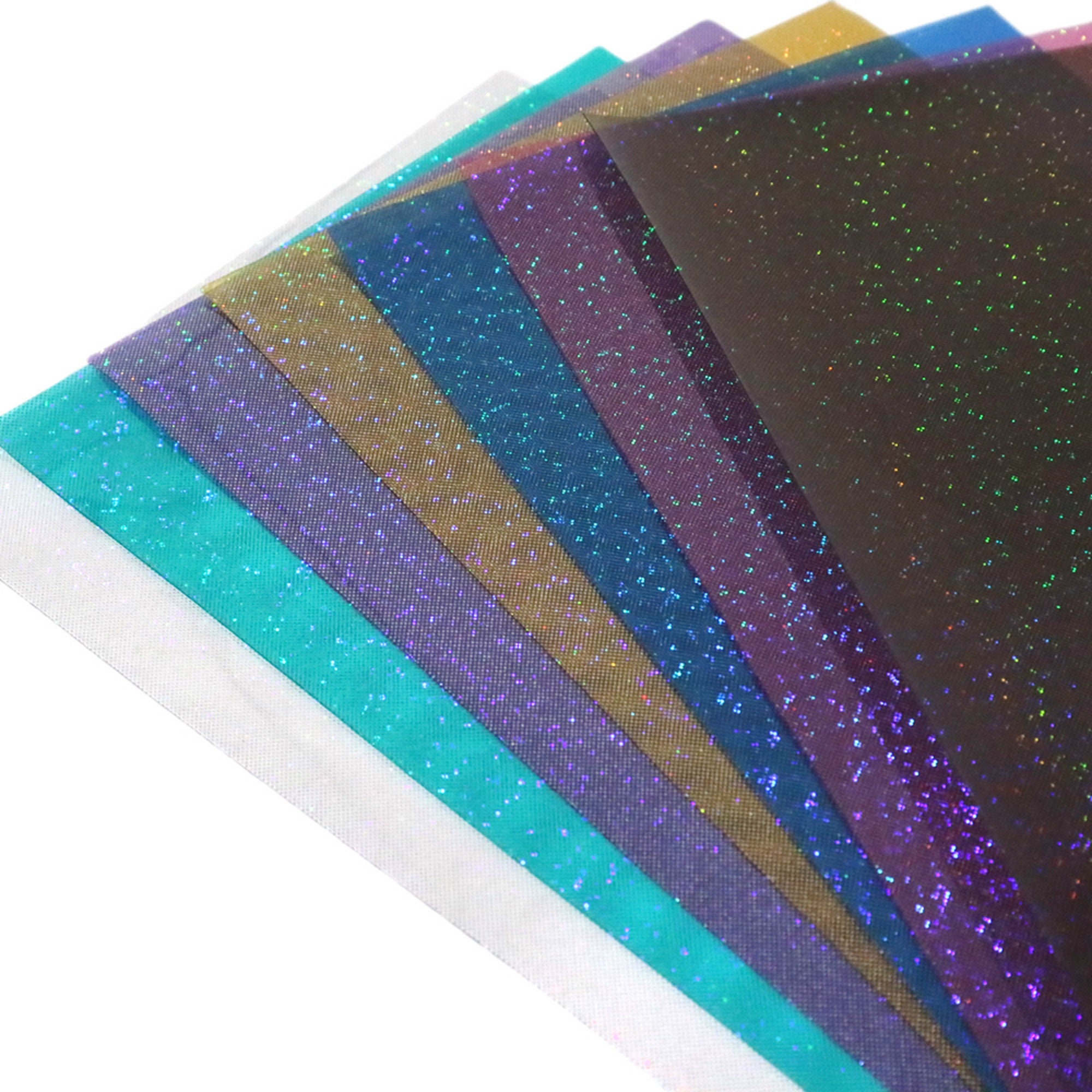 7pcs/set Waterproof Jelly Material Fabric Sheetsdiy Hair Bows - Etsy