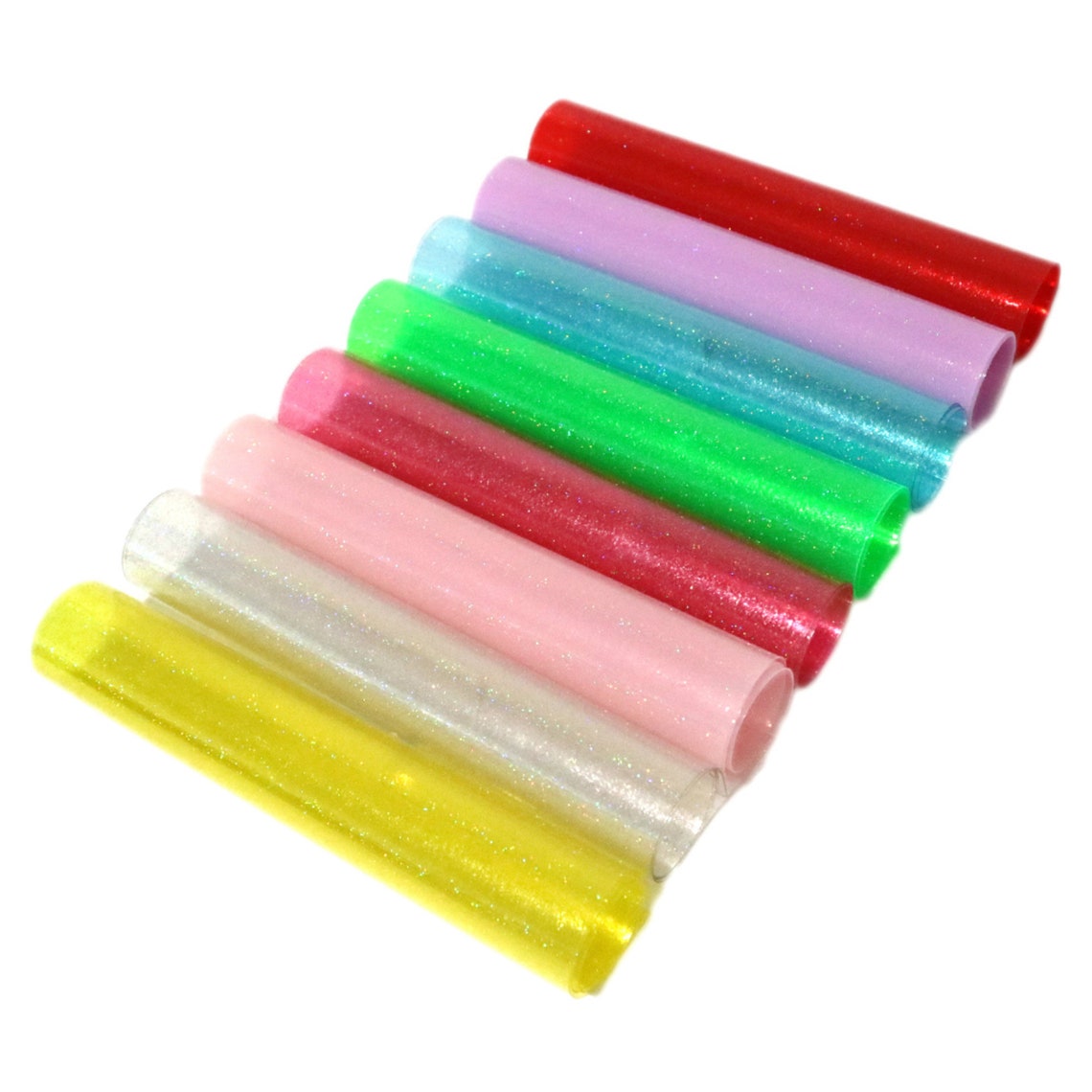 8pcs/set Waterproof Jelly Material Fabric Sheetsdiy Hair Bows - Etsy