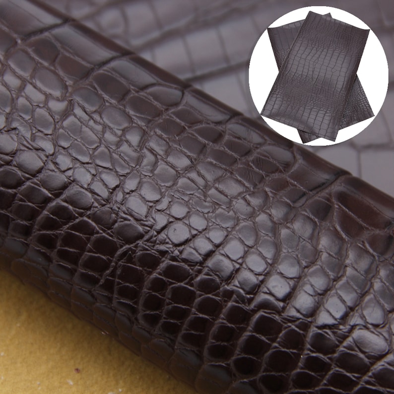 Plain Color Bump Texture Snake Pattern Metallic Crocodile - Etsy