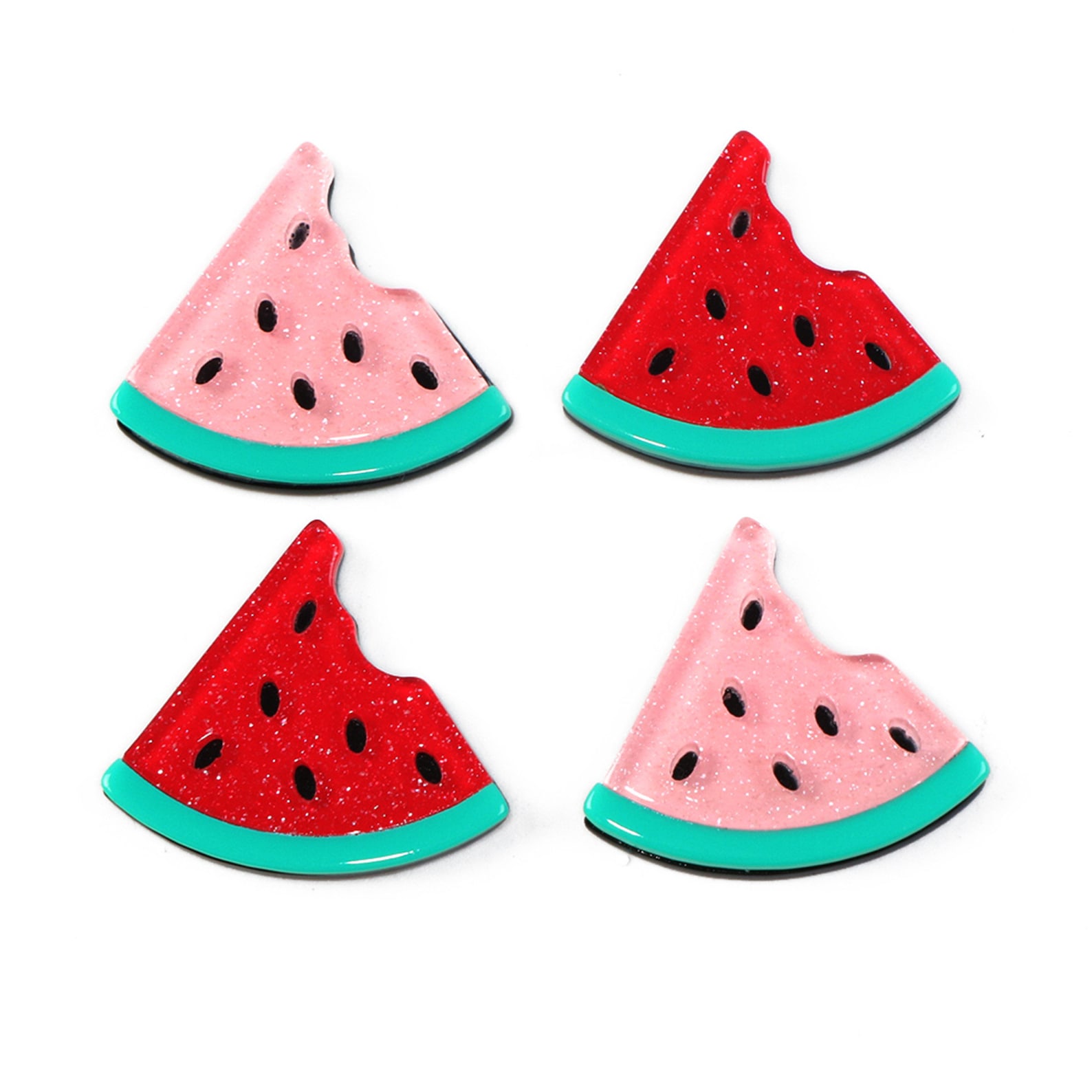 3D Cabochons Charm Resins 5pcsflat Back Resinsdouble Layer - Etsy