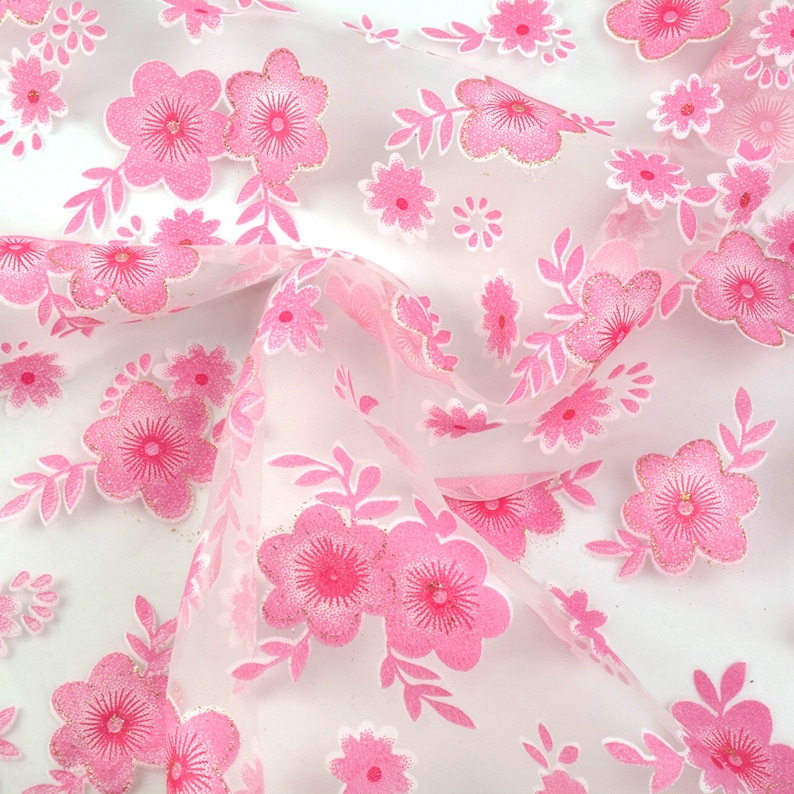 39x51 Inchfree Shippingorganza Lace Chiffon Fabric by the - Etsy