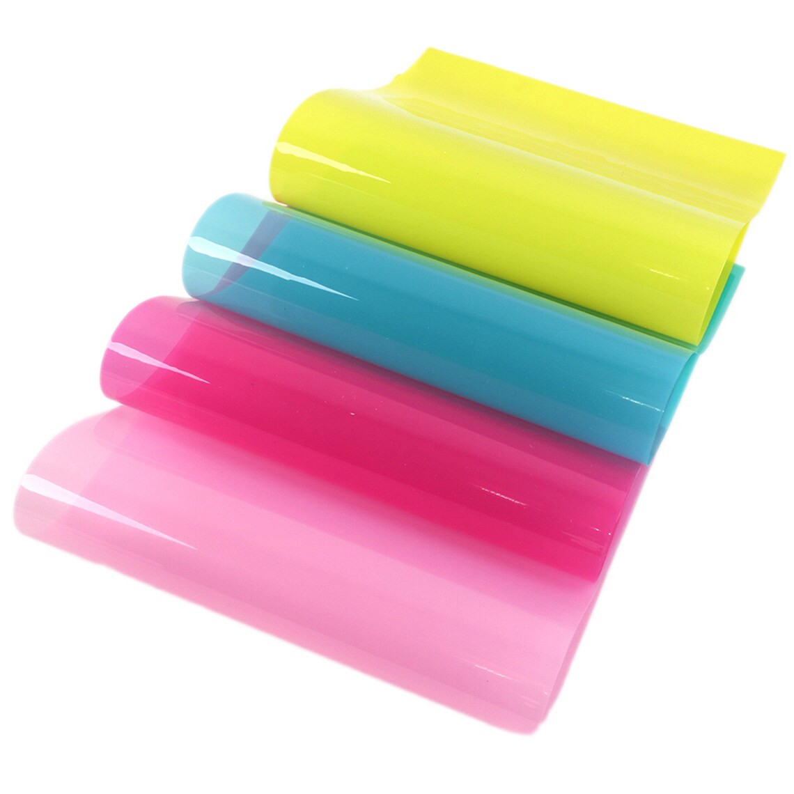 4pcs/set Transparent Clear Jelly Sheetsjelly Material PVC - Etsy