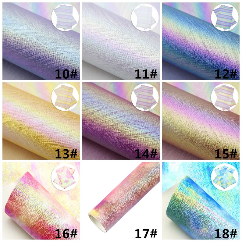 Cloudy Tie Dye Faux Leather Sheets,synthetic Vinyl Sheets,diy Bows ...