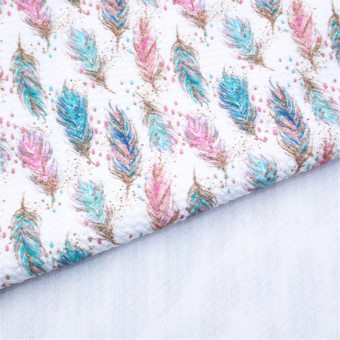 Feather Liverpool Bullet Textured Printing Fabric by the - Etsy